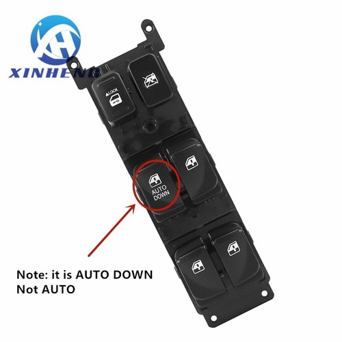 93570-1E110 Power Window Master Control Switch LHD For HYUNDAI Accent ...