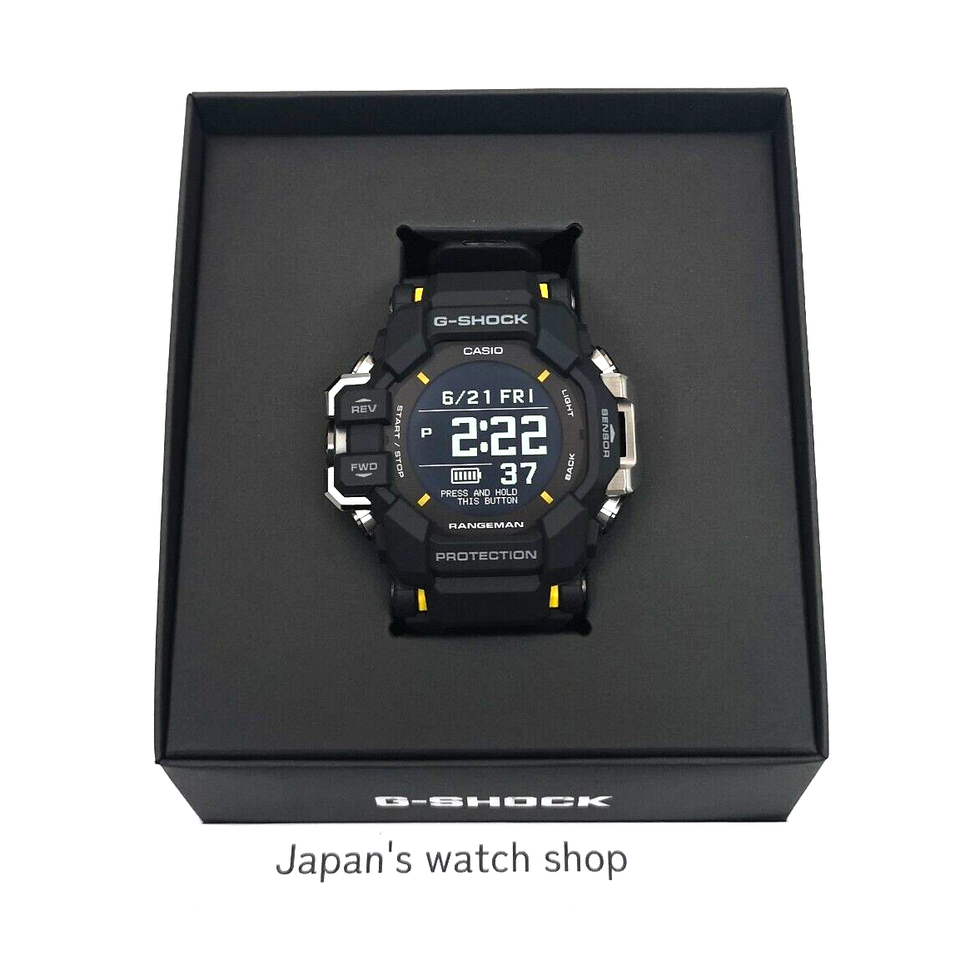 CASIO G-SHOCK MASTER OF G Rangeman GPR-H1000-1JR Black Men's Watch New ...