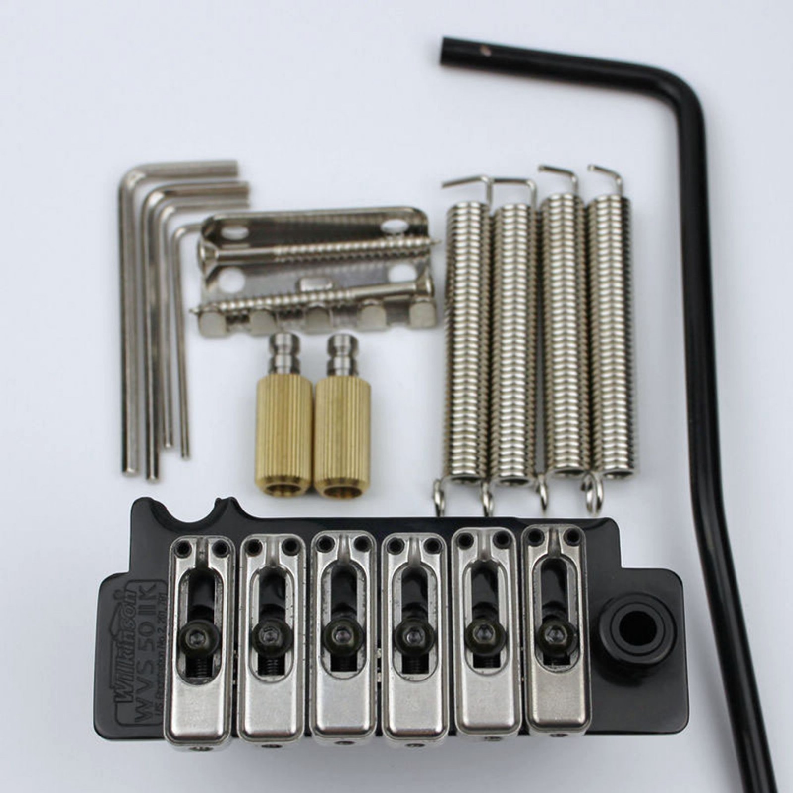 Wilkinson WVS 50 II K Stratocaster Strat Guitar Tremolo Bridge Kit ...