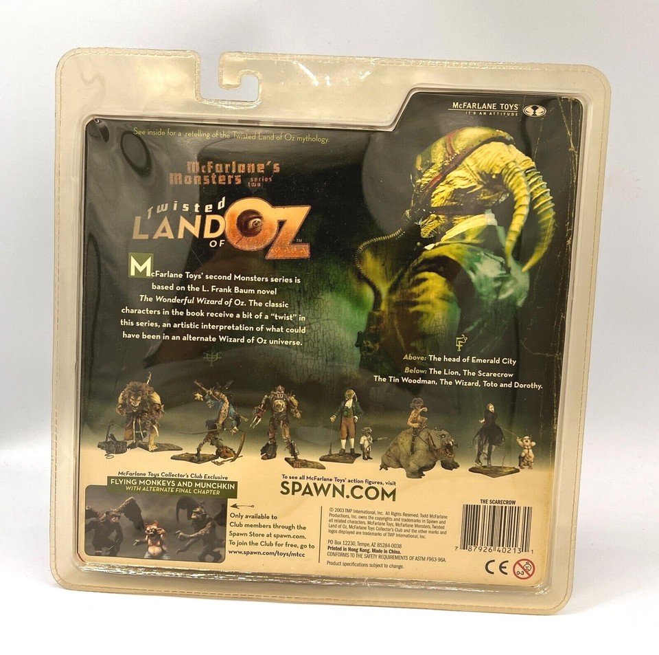 McFarlane's Monsters Twisted Land of Oz Dorothy Mythology Action Figure ...
