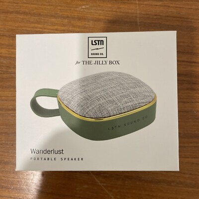 LSTN Sound Co For The Jilly Box Wanderlust Portable Speaker - Brand New - Green | eBay