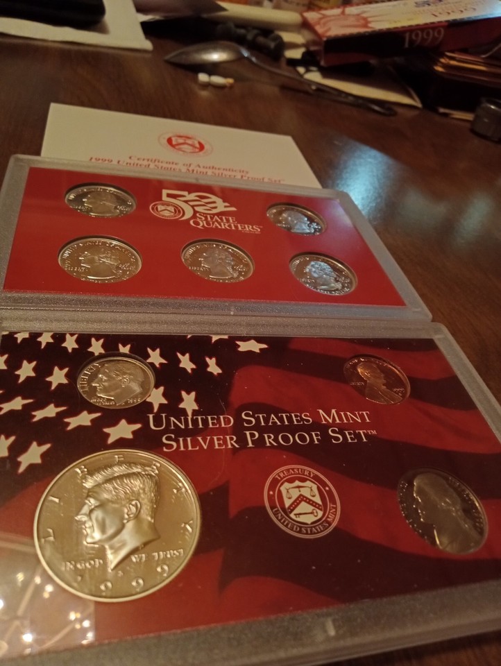 1999 US Mint Silver Proof Set | eBay