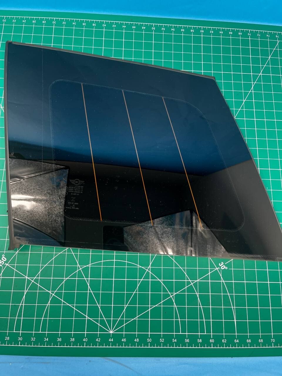 2016-2024 MINI COOPER CLUBMAN F54 REAR LEFT SIDE QUARTER WINDOW GLASS ...