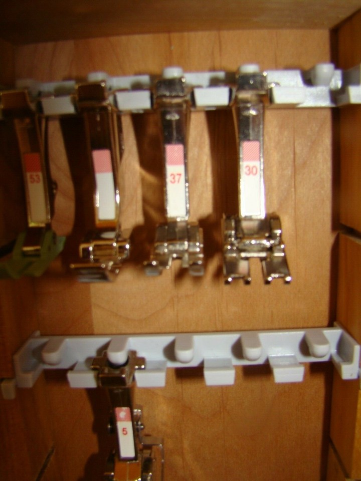 Bernina Sewing Accessory Storage Box Case only, no feet, bobbins or ...