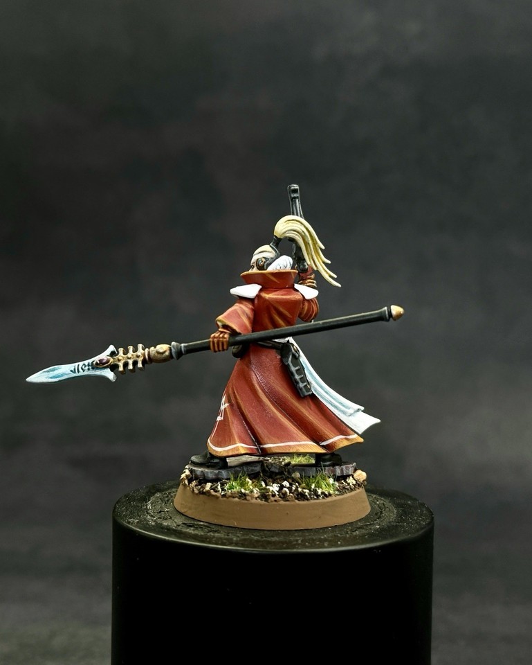 Warhammer 40k - Aeldari - Eldar - Warlock Painted | eBay