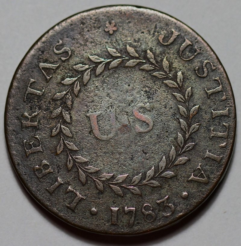 1783 Nova Constellatio, Small US, Pointed Rays, Colonial Copper Coin | eBay