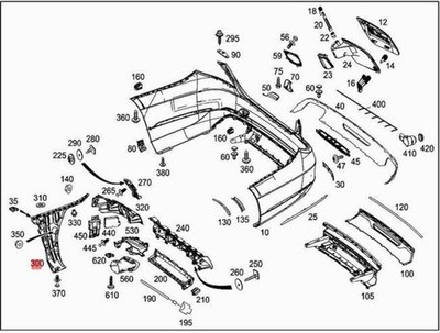 Genuine MERCEDES W222 S-CLASS Mounting rail Rear right 2228800612 | eBay