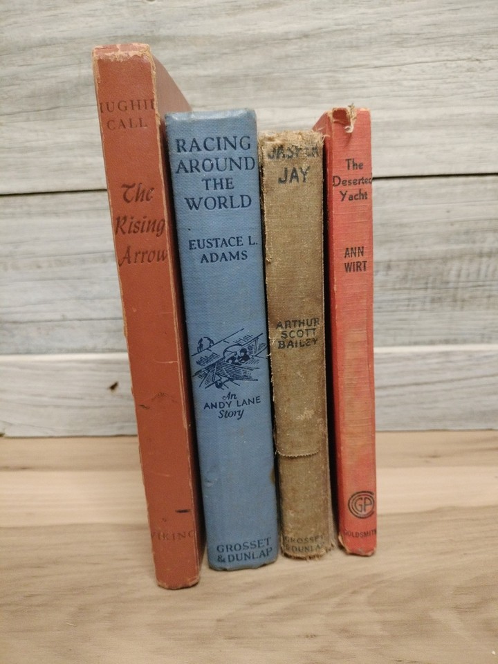 LOT OF 4 ANTIQUE / VINTAGE CHILDRENS BOOKS, EARLY to MID 1900s | eBay