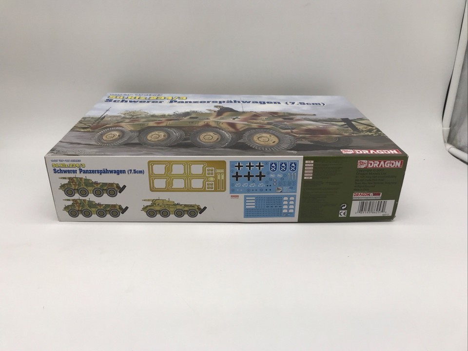 1/35 Dragon #6257 Sd.Kfz.234/3 Schwerer Panzerspähwagen DW | eBay