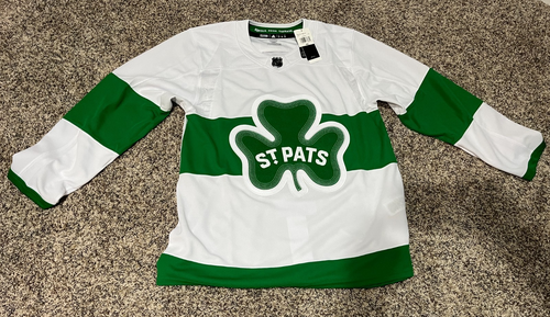 NEW Toronto Maple Leafs St. Pats Adidas Authentic Jersey (Size 54) NWT ...