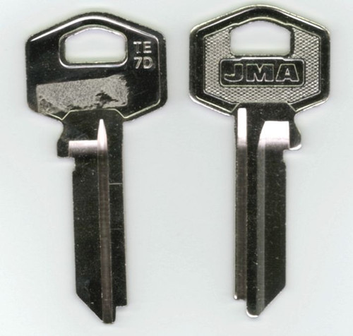 HR2 TE3 Harloc Tesa Nickle Silver Key Blank X2 | eBay