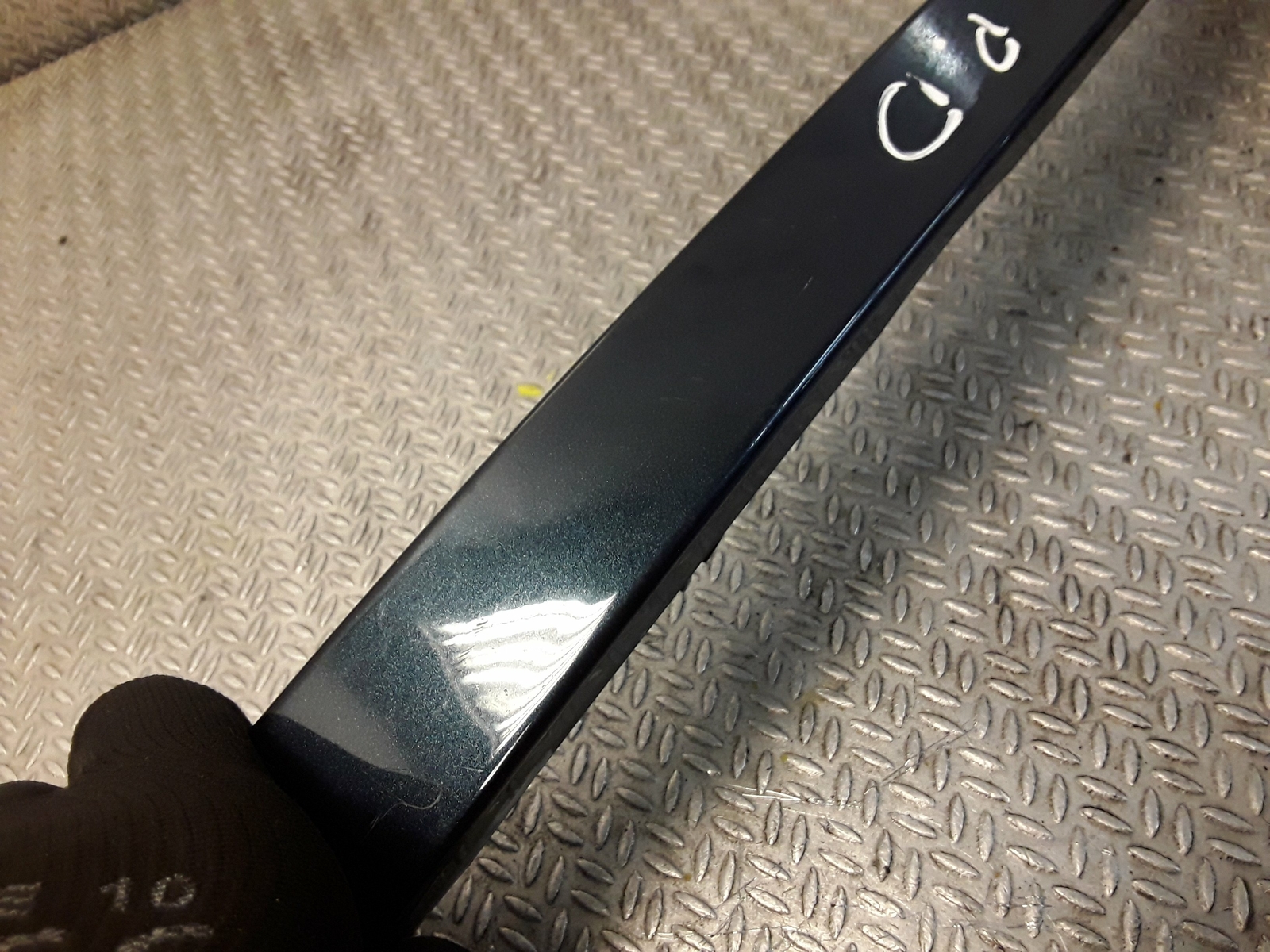 MERCEDES W163 HEADLIGHT TRIM STRIP RIGHT ML CLASS W163 (BLACK) OEM ...