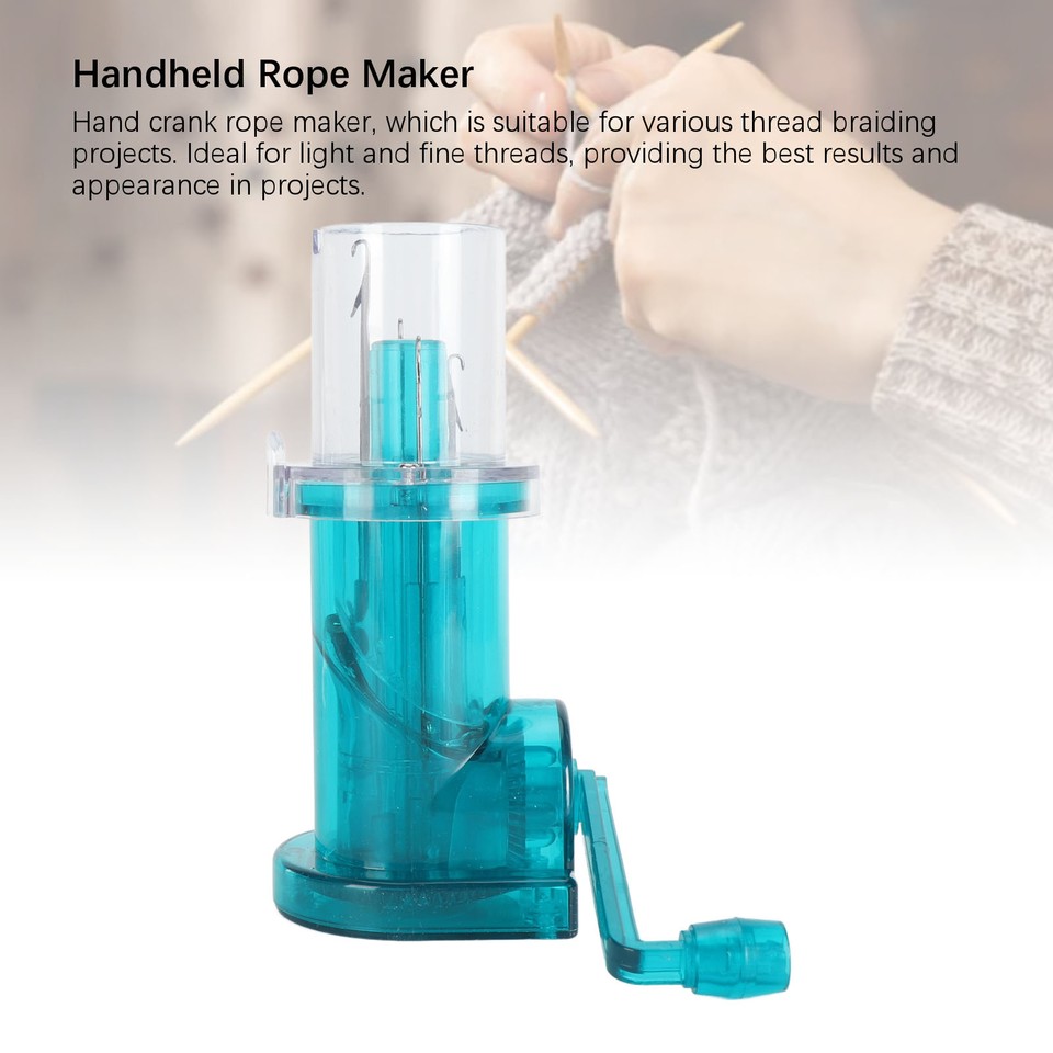 Hand Crank Rope Maker Wire Braiding Tools For Making Fish Tail Spiral ...