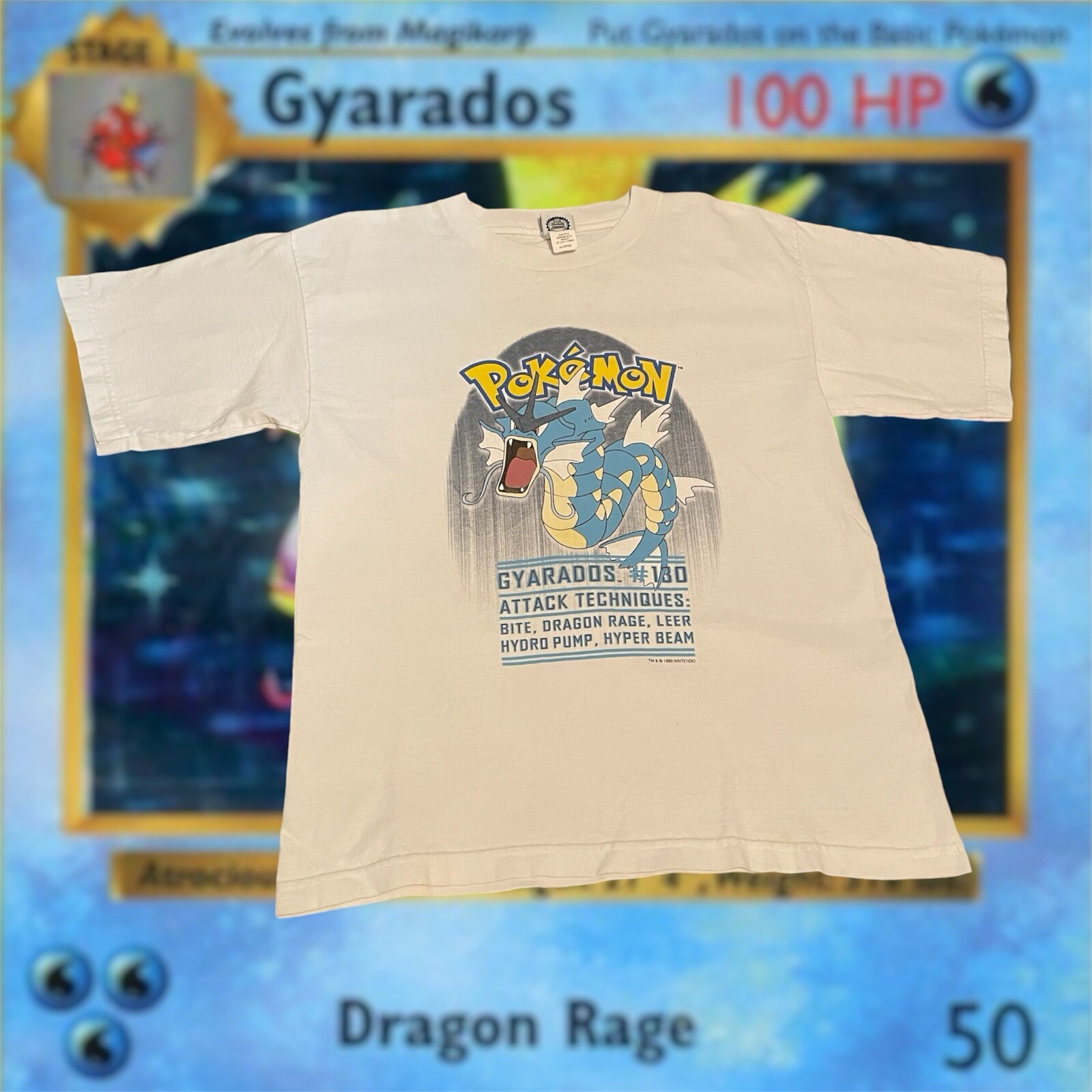 Vintage 1999 Gyarados Pokémon Catch ‘Em All Nintendo … - Gem