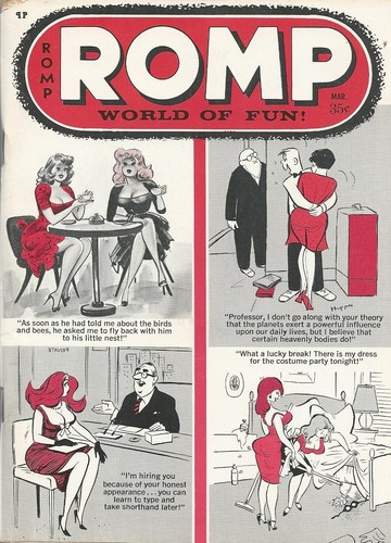 Humorama Romp 46 March 1968 Risqué Jokes Sexy Cartoons Bill Ward Bill