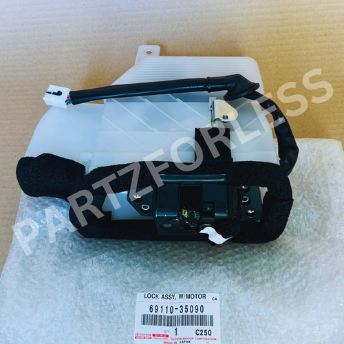 69110-35090 TOYOTA GENUINE 4RUNNER Tailgate Lock Latch Lift With Motor ...
