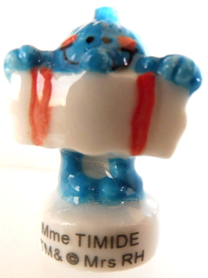 fève PRE-SERIE 2005 BONHOMME ET LES DAMES Mme TIMIDE | eBay