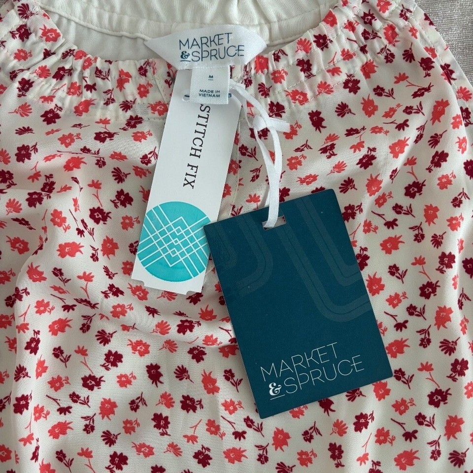 Débardeur sans manches floral Market & Spruce (Stitch Fix) taille M ...