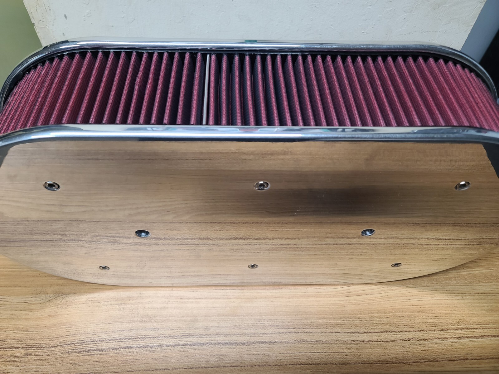 Oval Air Cleaner Blower Supercharger 671 Flame Arrestor Billet Aluminum ...