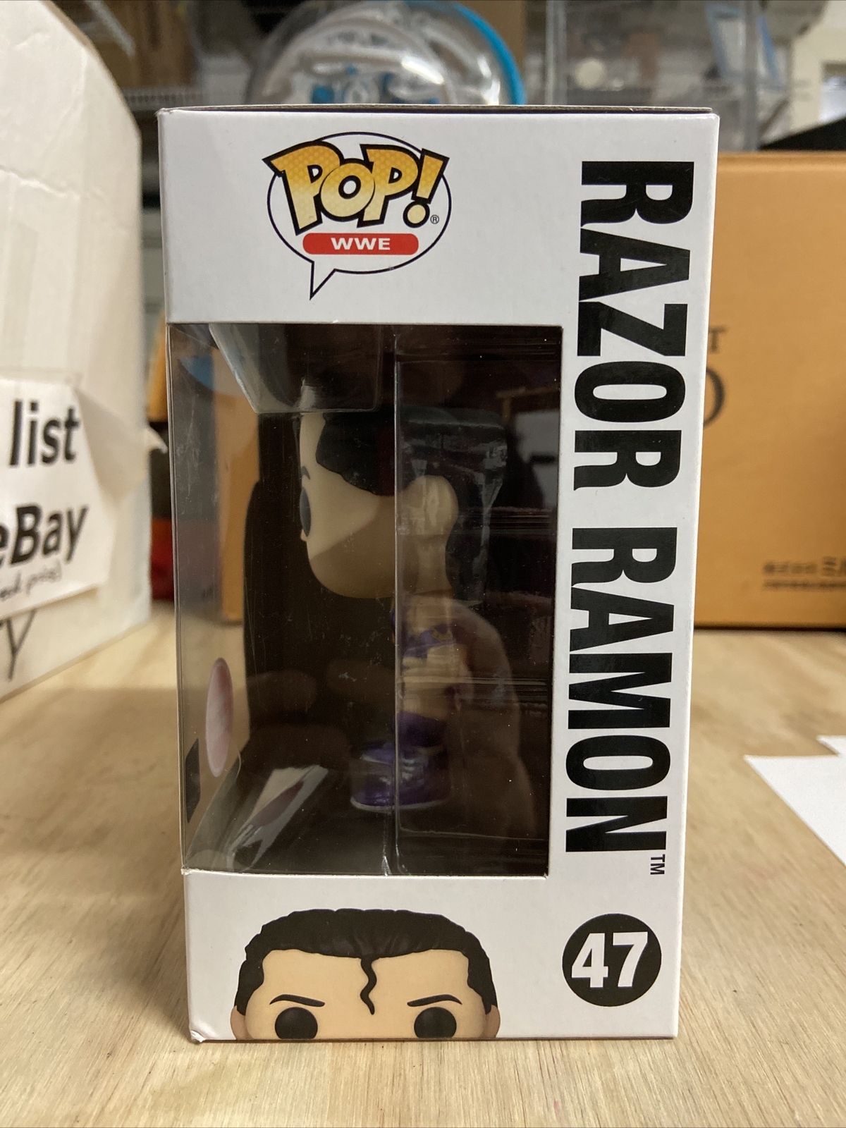 Funko Pop! Vinyl: WWE - Razor Ramone (Purple) (Metallic) - GameStop ...