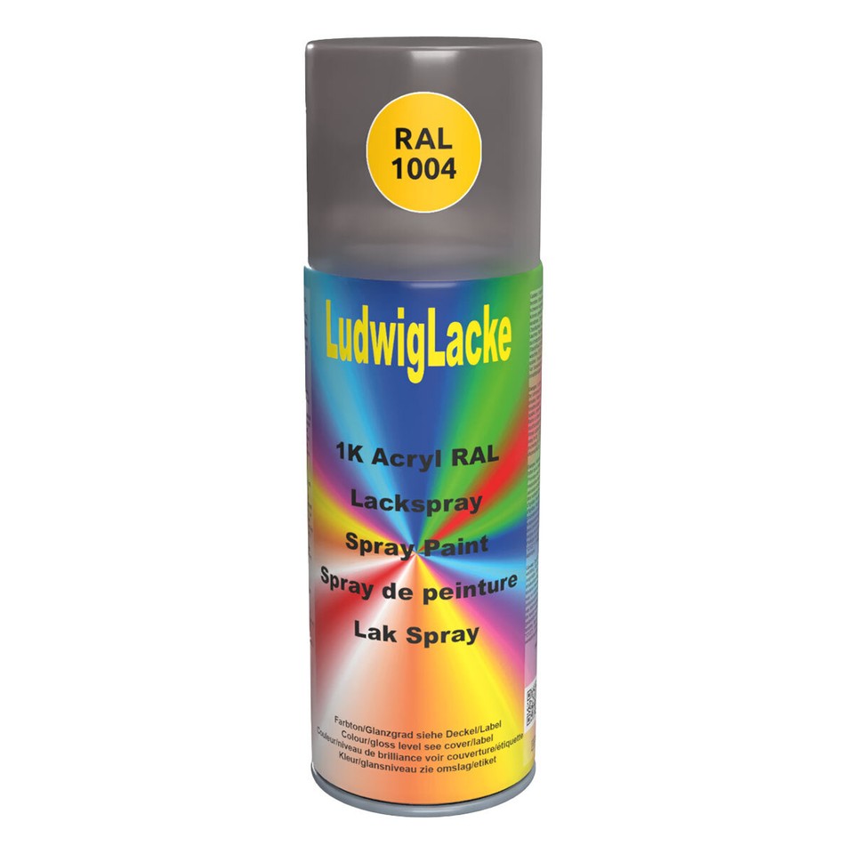 Decospray Lackspray nach RAL Sprühfarbe Sprühlack Spraydose Lack Farbe ...