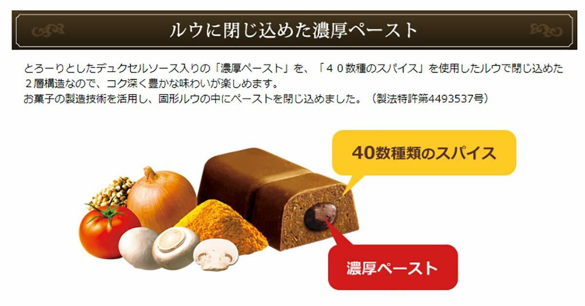 Japan Ezaki Glico ZEPPIN Curry Roux Medium hot 175g for 8 servings x 3 ...