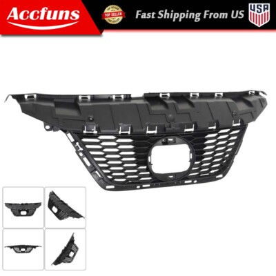2020-2022 Nissan Versa Front Bumper Grille Assembly Black | NI1200311 ...