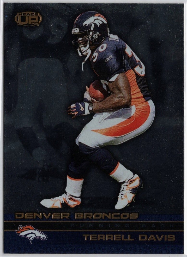 2002 Pacific Heads Up Terrell Davis Card | eBay