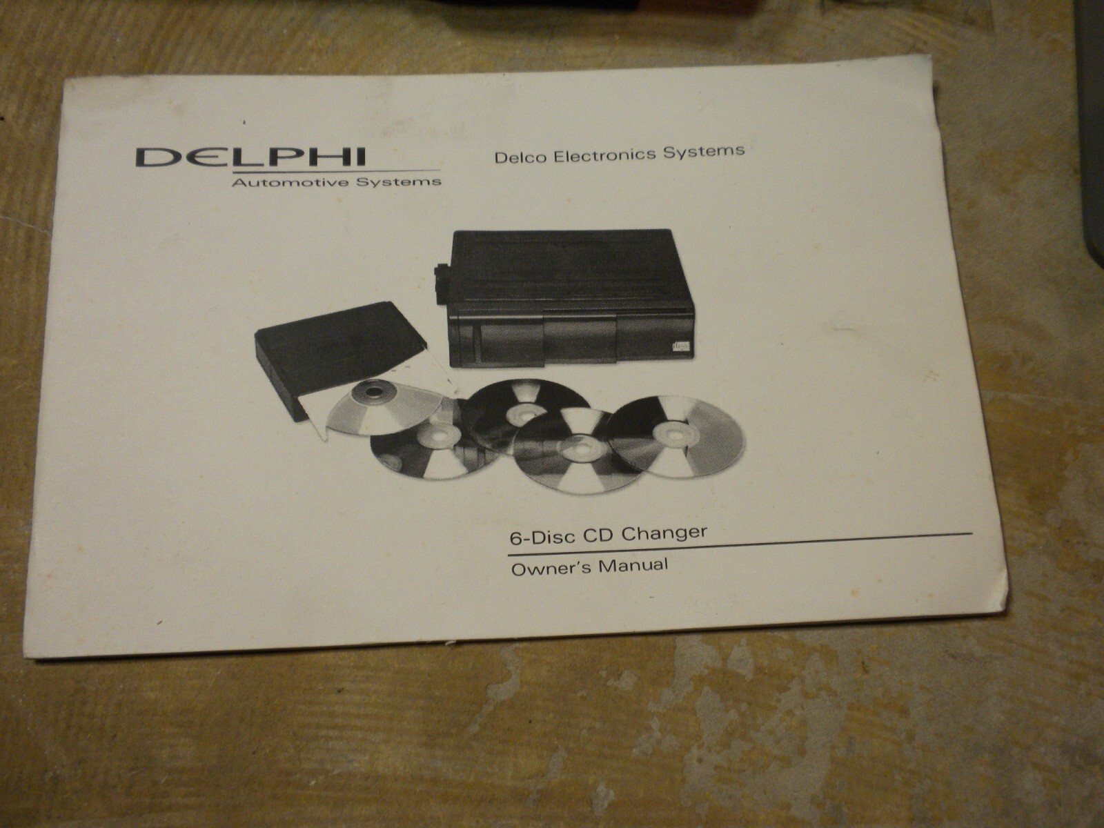 Delphi Delco Automotive 6 Disc CD Changer Model 09354351 - 16246955 / ...