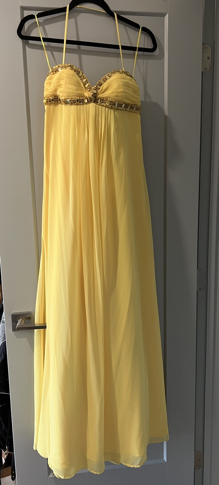 Cache Yellow Dress Long - Prom Or Formal Event - Gem