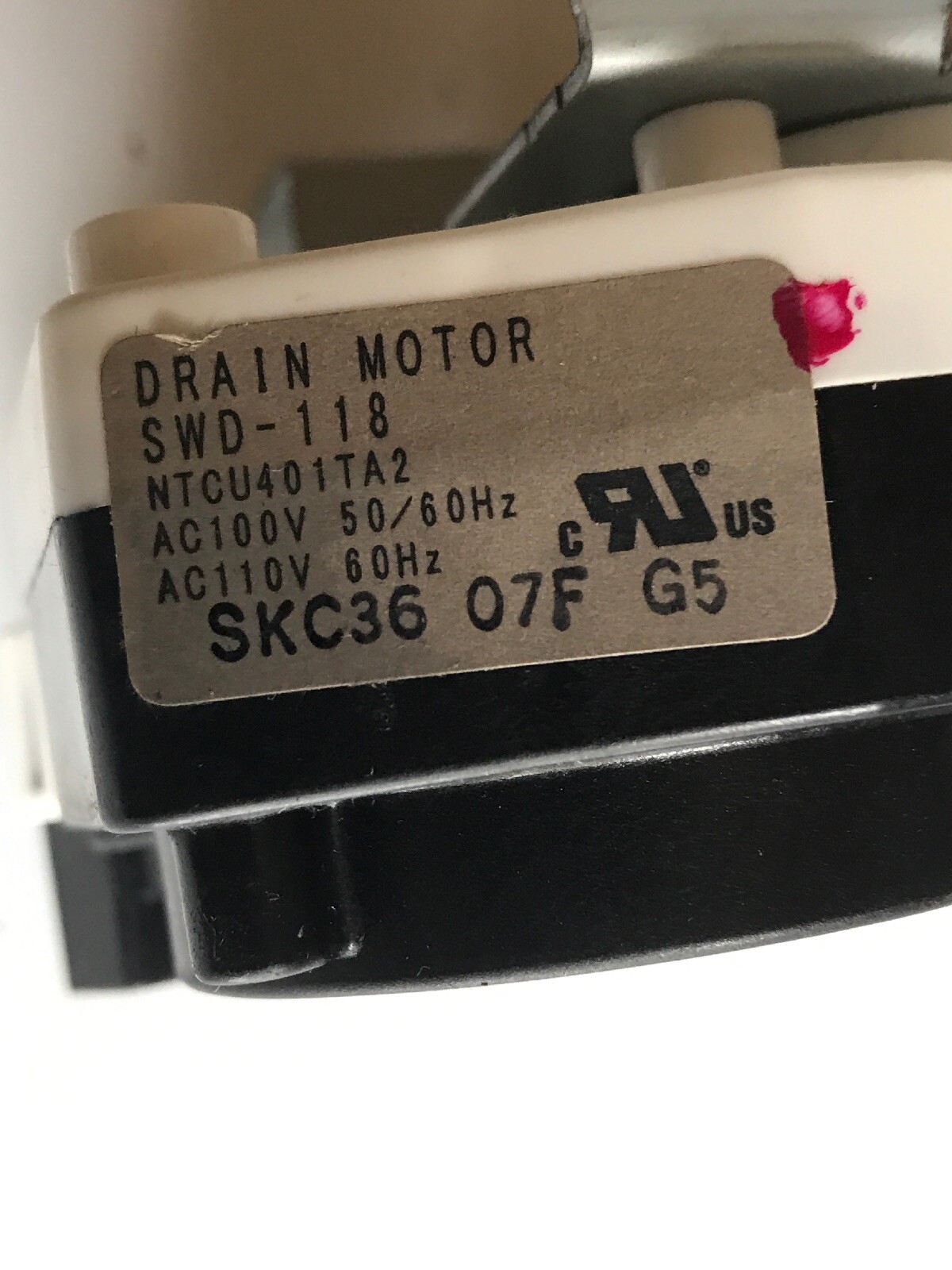 SAMSUNG WASHER MOTOR DRAIN:SWD DC31-20014C | eBay