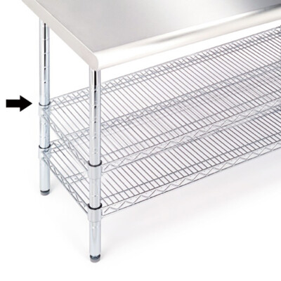 Work Tables - Wire Shelving