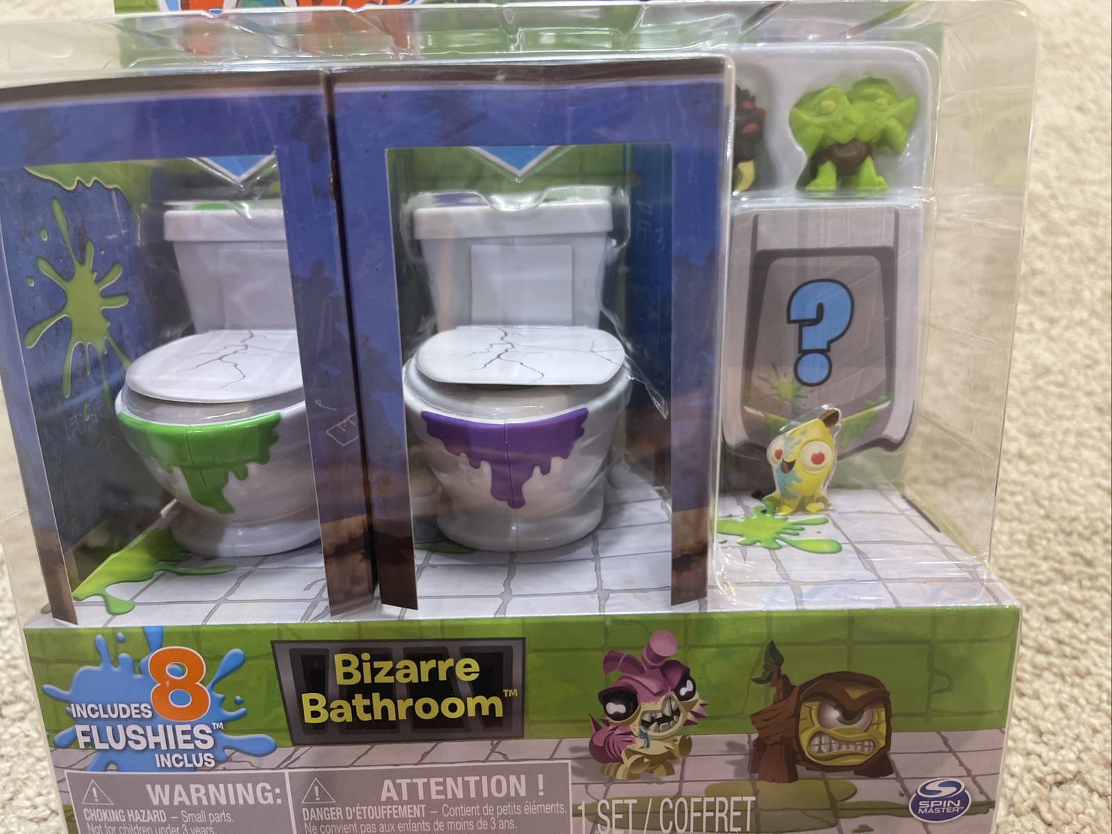 Flush+Force+Series+1+Bizarre+Bathroom+Figures+Multi+Color+Set+of+2 for ...