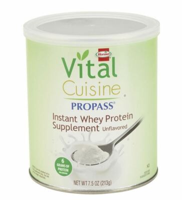 Oral Protein Supplement ProPass Unflavored 7.5 oz. Can Powder 1 Count ...