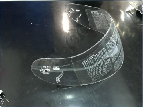 Clear Translucent Visor Helmet Kenny Screen | eBay