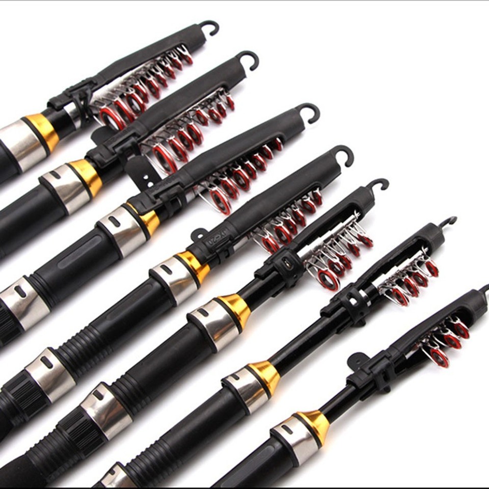 Catching Fish Made Simple Portable Telecoping Pole from One Meter Long ...