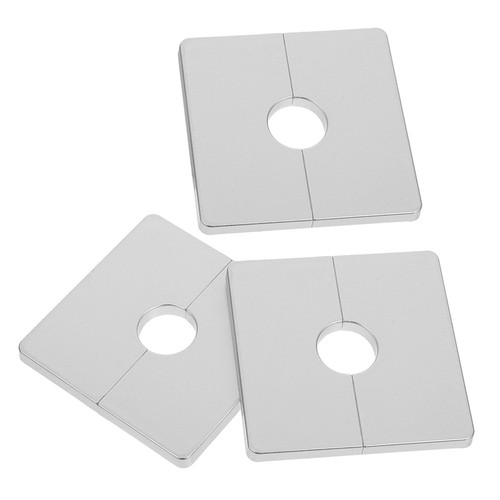3pcs Wall Hole Cover Plate Self-Adhesive Water Pipe Decorative Cover ...