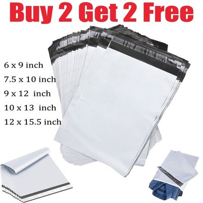 Poly Mailers Shipping Bags Envelopes Premium Bag 6x9 7.5x10 9x12 10x13 ...