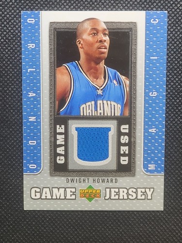 2007 Upper Deck Dwight Howard Game Used Jersey Patch | eBay