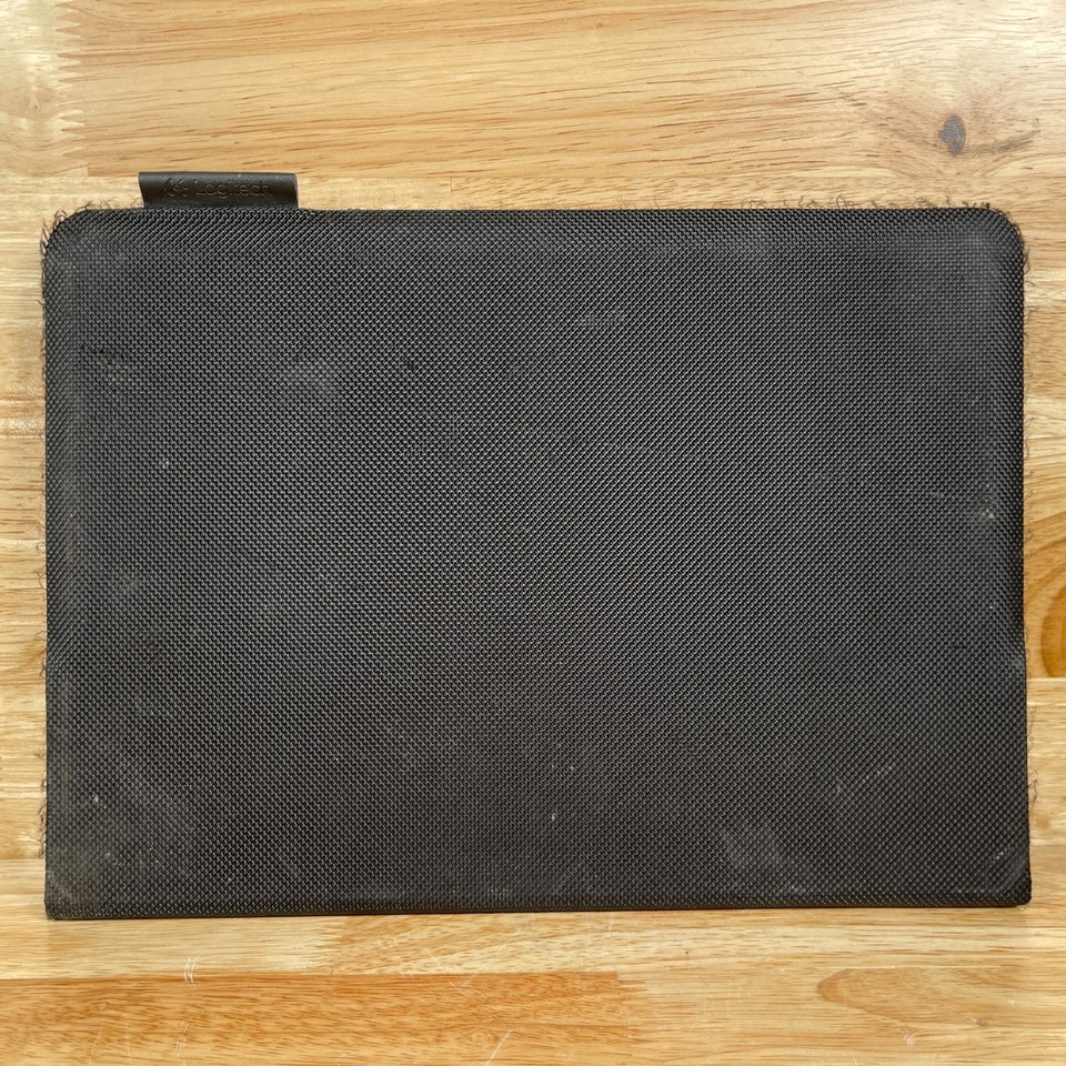 Logitech Y-R0048 Black Protective Keyboard Case Folio For Apple iPad ...