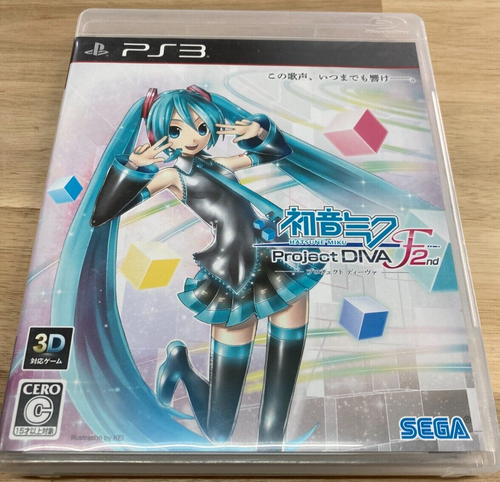 Used PS3 Hatsune Miku Project DIVA F 2nd Sony Play Station 3 NTSC-J ...
