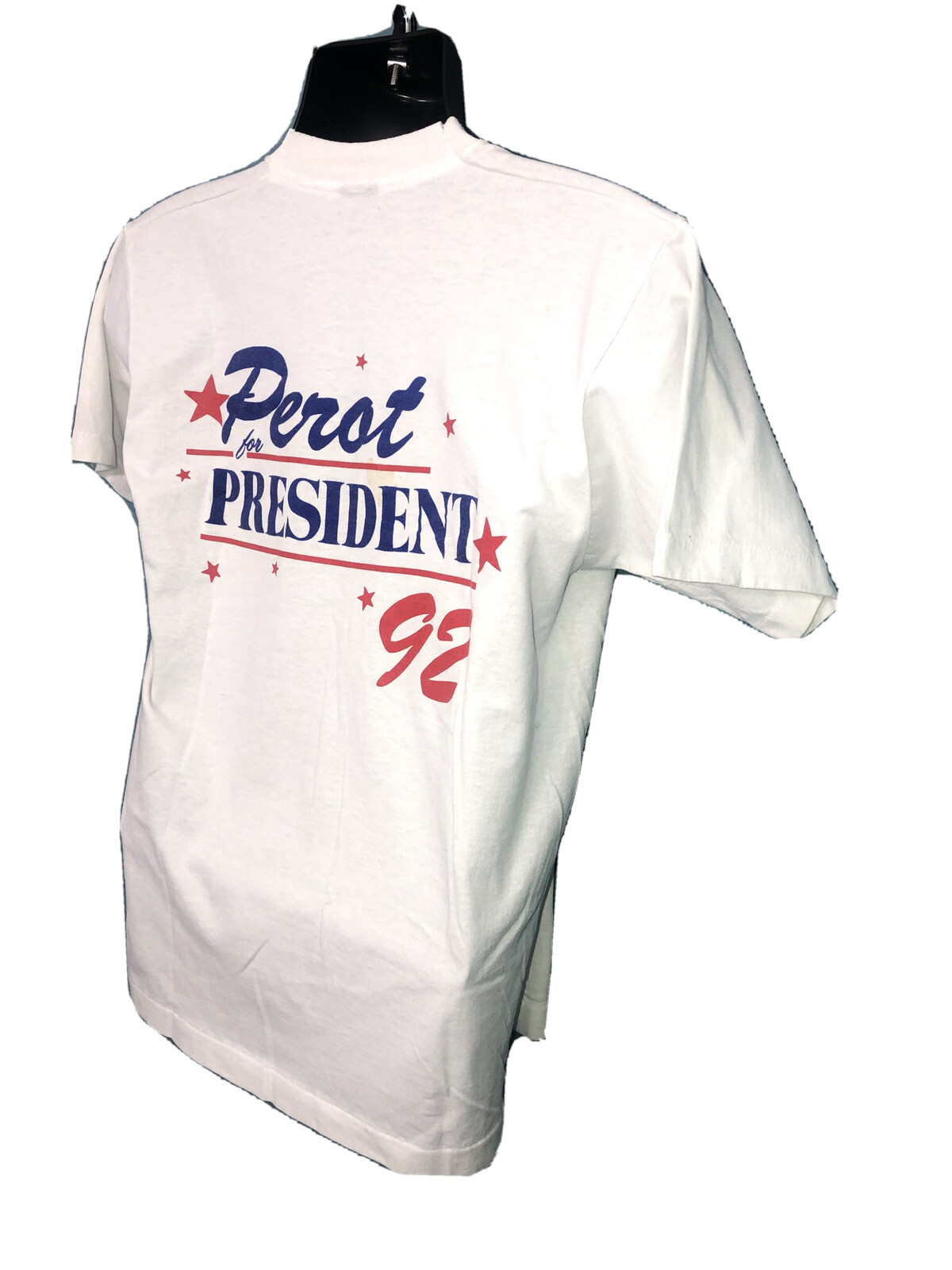 Rare VTG 90s Ross Perot For President SINGLE STITCH S… - Gem