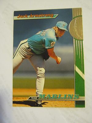 1993 Topps #9 Stadium Club Jack Armstrong Baseball Card (MC-bb8) | eBay