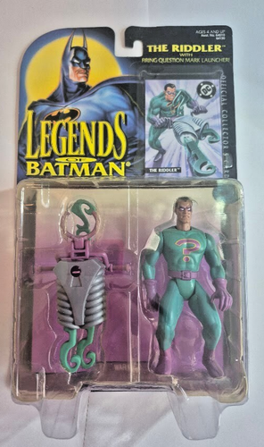 The Riddler Legends Of Batman Kenner 1995 Action Figure Vintage New In ...
