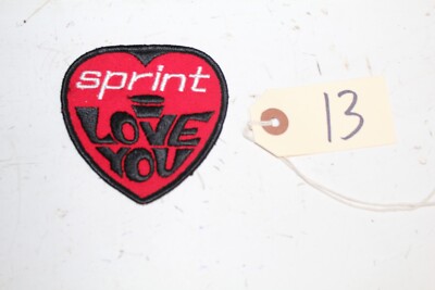 27 Sprint I Love You Patch 3.25x3.25 | eBay