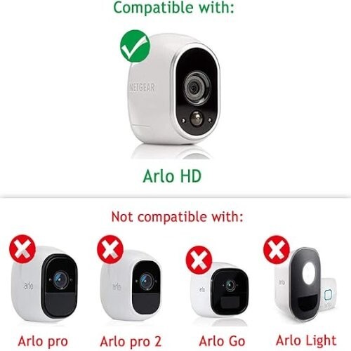 Power Adapter with 16 Feet Cable, Plug Adapter Compatible with Arlo ...