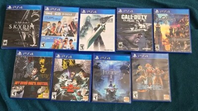Used PS4 games lot Of 9 | eBay