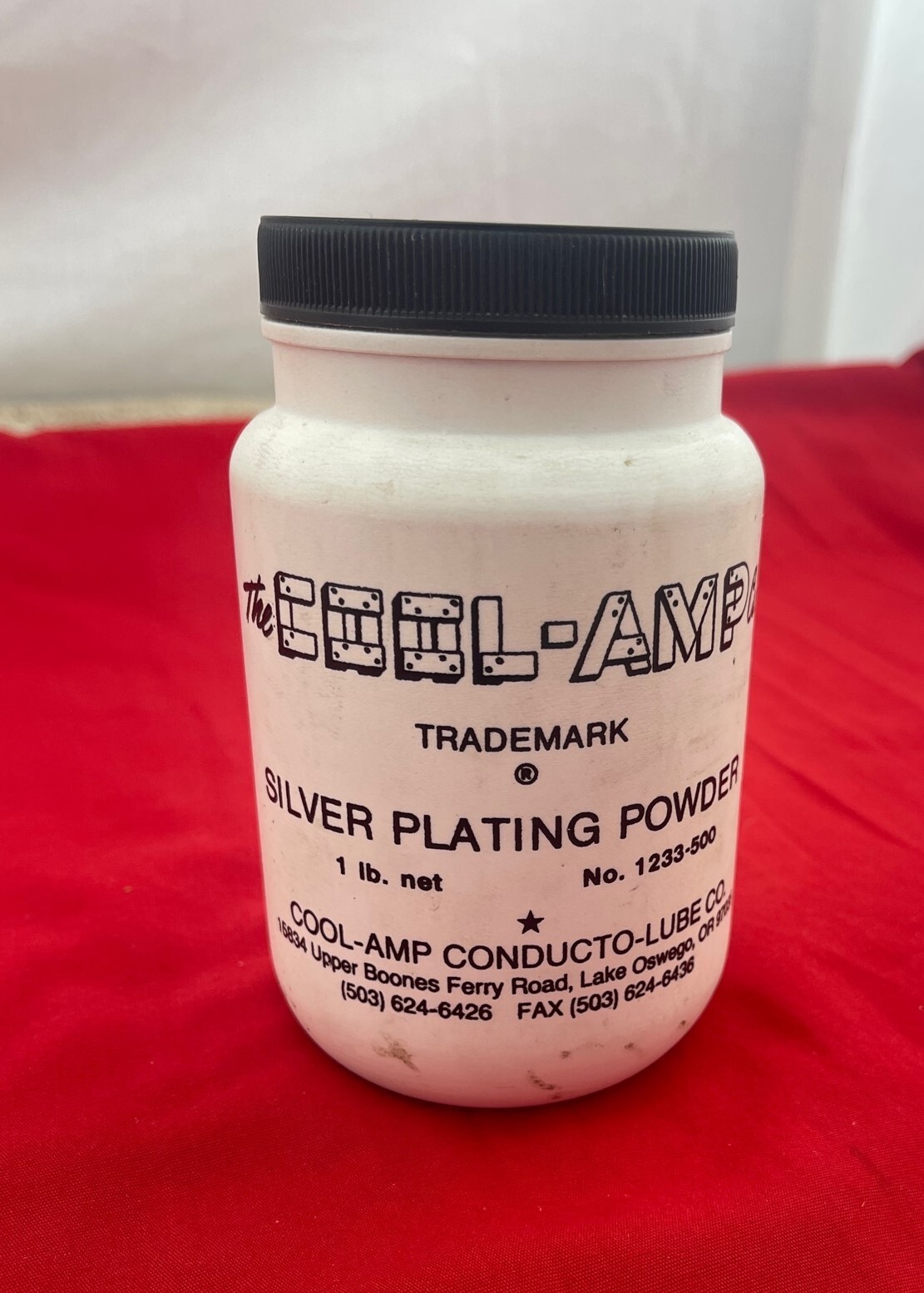 COOL-AMP Silver Plating Powder 1233-500 16 oz old stock full | eBay