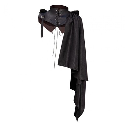 Assassin Cape Cosplay Punk Armor Cloak for Adult Halloween Stage ...