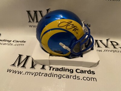 Jared Goff Autograph Los Angeles Rams Mini Helmet - Fanatics Certified ...